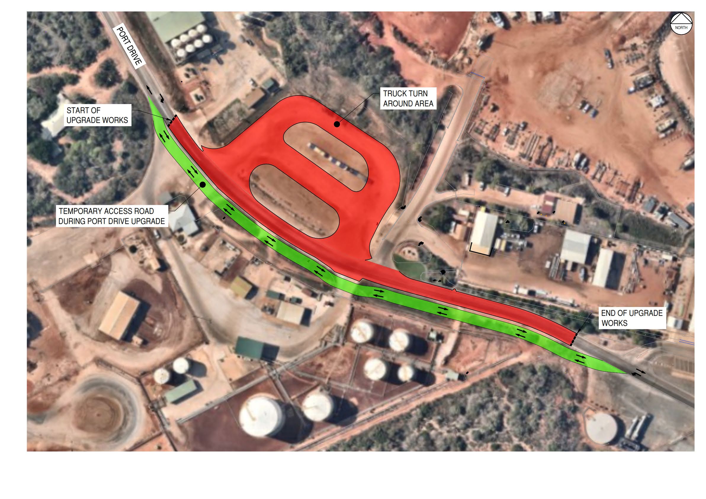 Port of Broome Road Upgrades | Kimberley Ports Authority